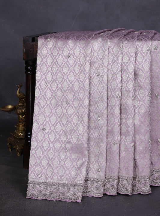 Designer Sarees with Readymade Blouse – Man Mandir Silk and Saris